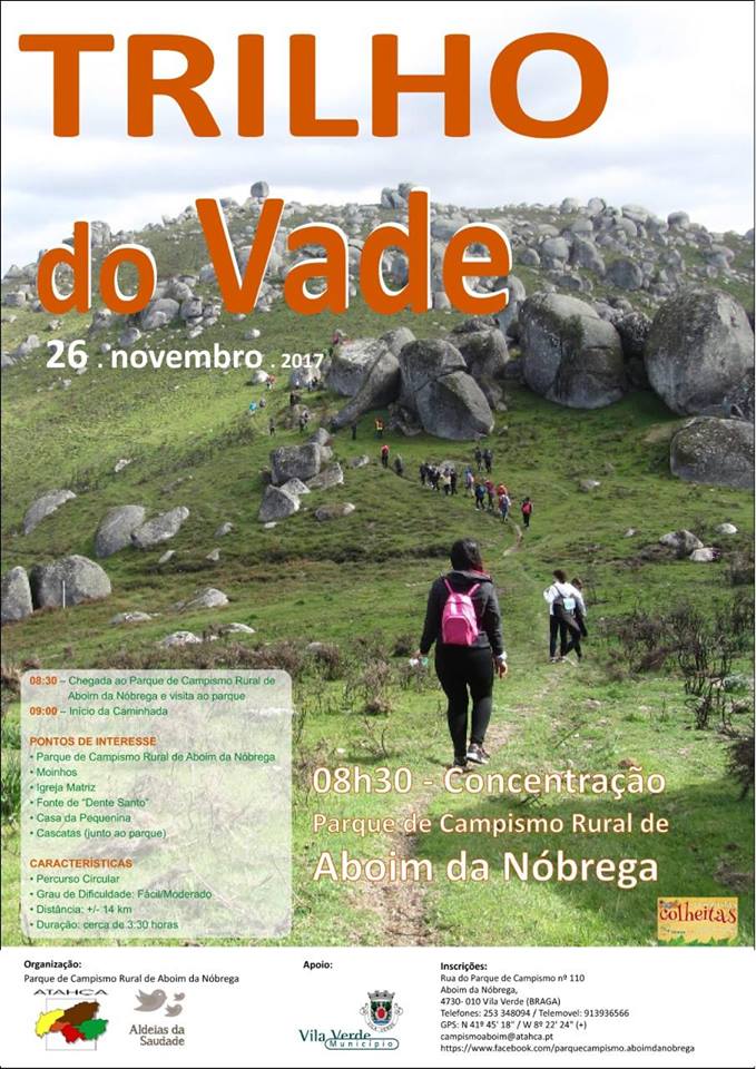 Trilho do Vade e Trilho da Nóbrega – Vila Verde – Abraçar a Natureza Trilho do Vade e Trilho da Nóbrega – Vila Verde – Abraçar a Natureza